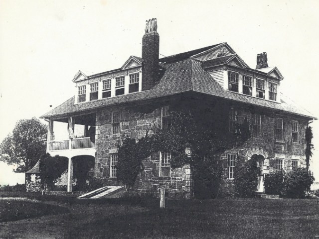 1900 House Stone Facade