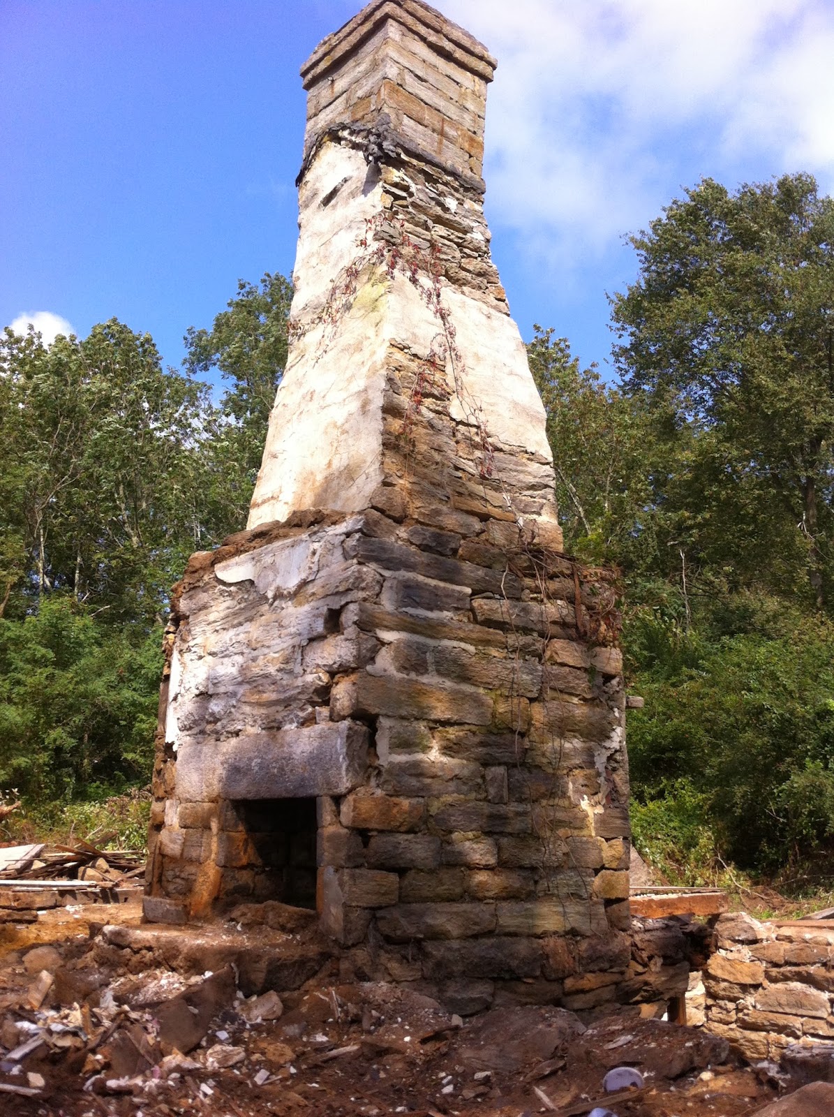 The Story of the Lonely Chimney | Old Stone Houses